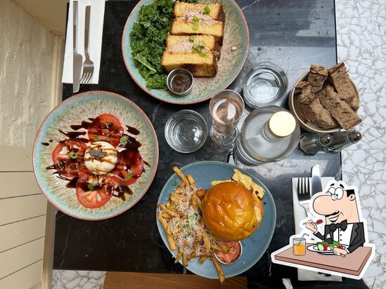 Menu at Le Boom Boom restaurant, Rouen