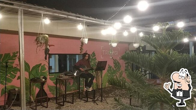 Menu at TRILOGI cafe, Padang