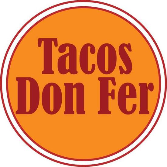 Menu at Tacos Don Fer restaurant, San Nicolás de los Garza