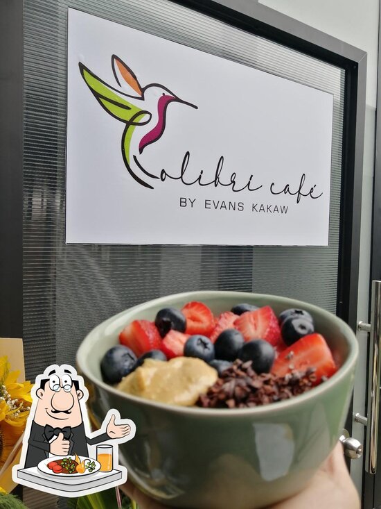 Menu at Colibrí Café, Tacna