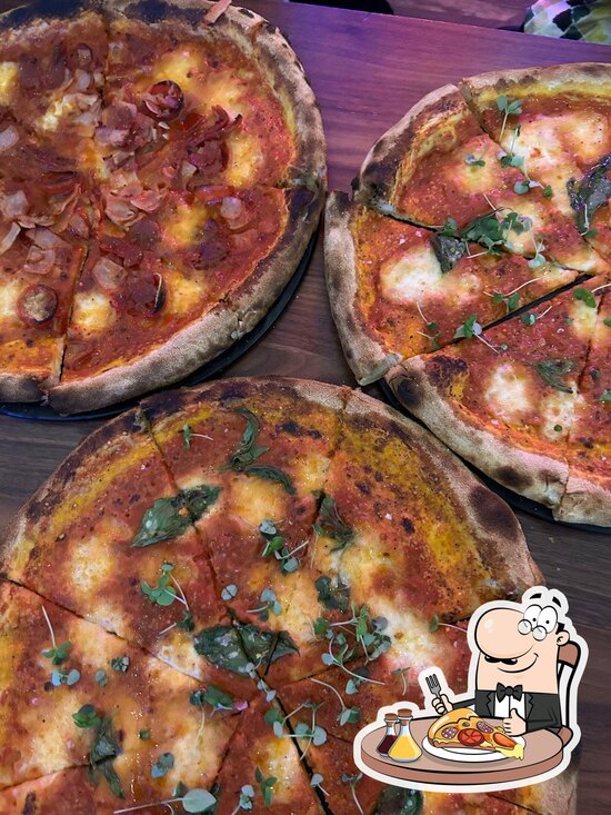 Menu at Lucy's Pizza & Cocktails restaurant, London