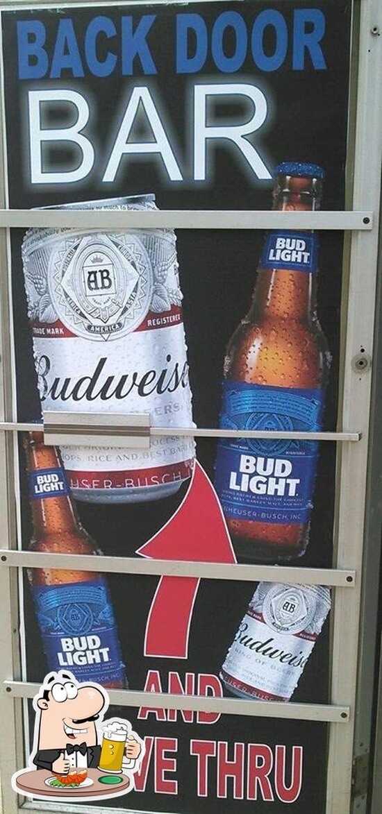 Menu at Back Door Bar and Drive Thru, Fostoria