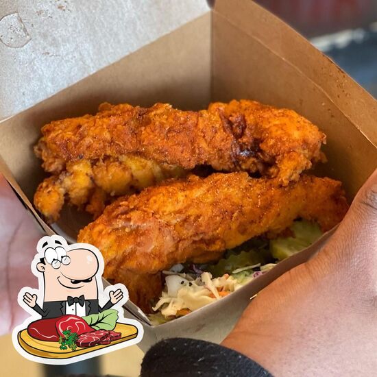 Menu at Flirty Bird Nashville Hot Chicken restaurant, Calgary, 718 17 ...