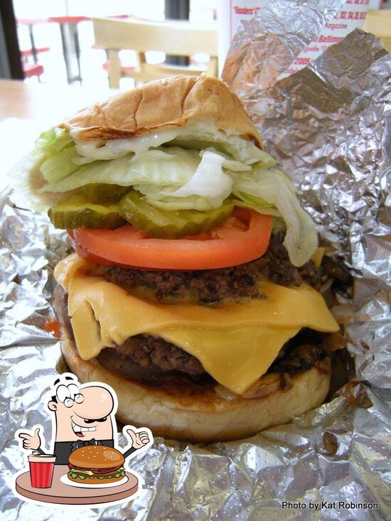 Menu at Five Guys fast food, Little Rock, Chenal Pkwy