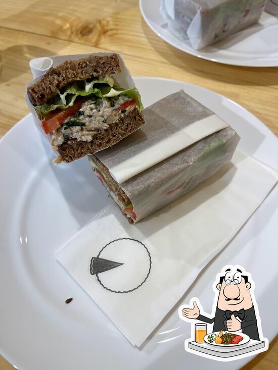 Menu at Crust n Crumb restaurant, Prishtina