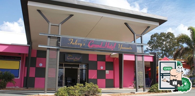 Carta del restaurante Falvey's Hotel Yamanto, Yamanto