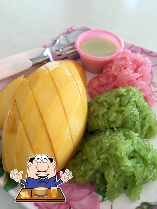 Menu at Mango Sticky Rice restaurant, Muang Mai