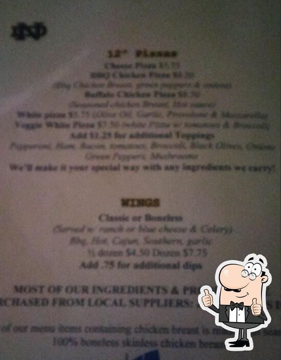 Menu at Domers Bar & Grill, Williamsport