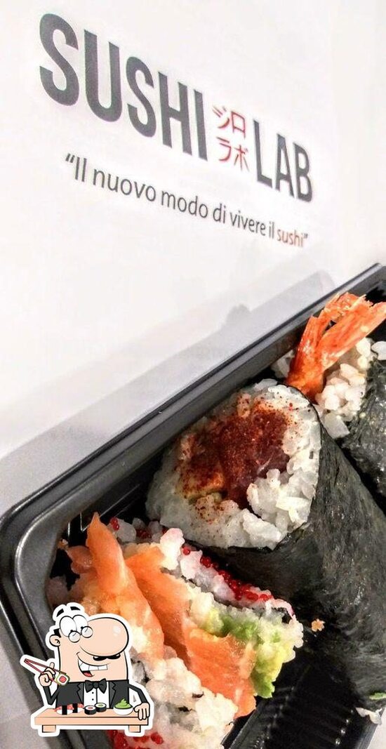 Menu at Sushi Lab restaurant, Naples