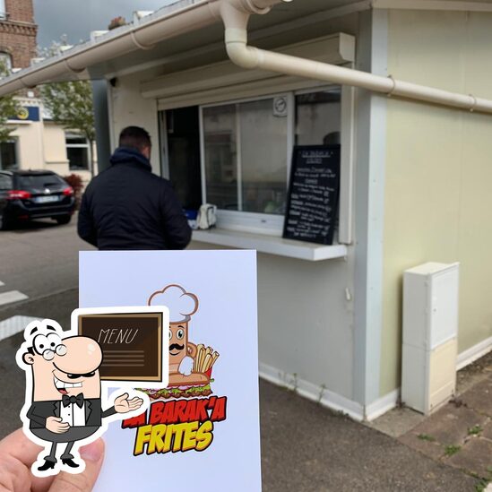 Menu au La Barak’a Frites, Saint-Aubin-lès-Elbeuf