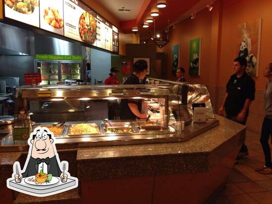 Menu at Panda Express fast food, Irvine, 15333 Culver Dr