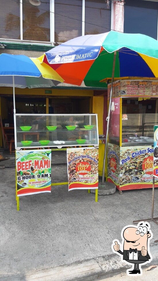 Carta del restaurante Sisig 101, Cauayán