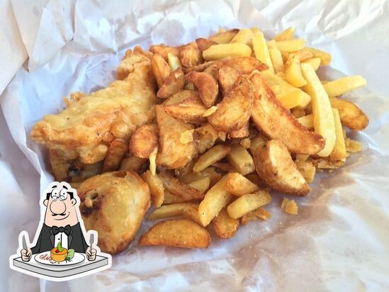 Menu at Happy Chippy fast food, Motueka