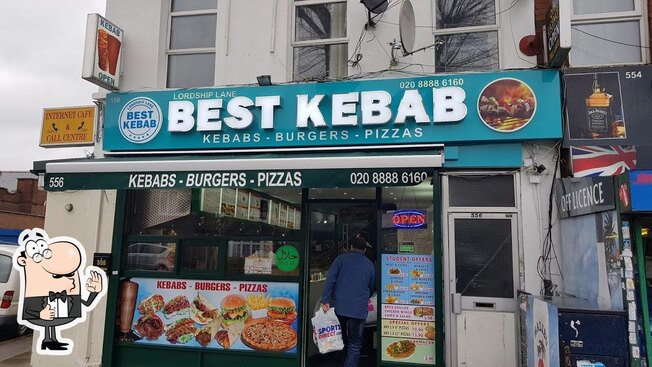 Menu at Lordship Lane Best Kebab restaurant, London