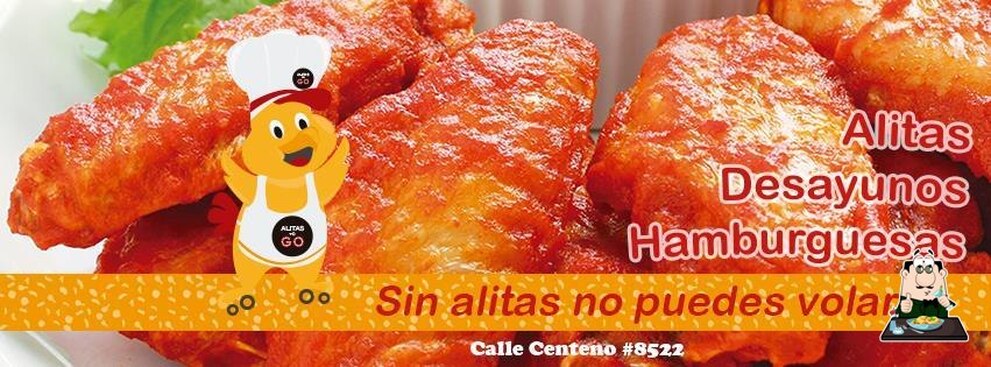 Menu at Alitas to Go restaurant, Ciudad Juarez, C. Centeno 8522