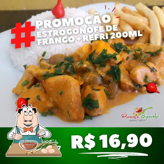 PIMENTA BIQUINHO - Restaurante & Marmitaria, São Paulo - Menu do ...