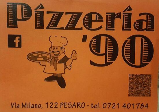 Speisekarte von Pizzeria 90 Di Carbonera Gino E Veneziani Barbara S.N.C ...