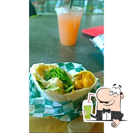 Menu at The Loop Cafe, Vancouver