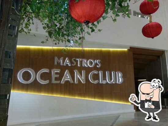 Menu at Mastro's Ocean Club, Las Vegas