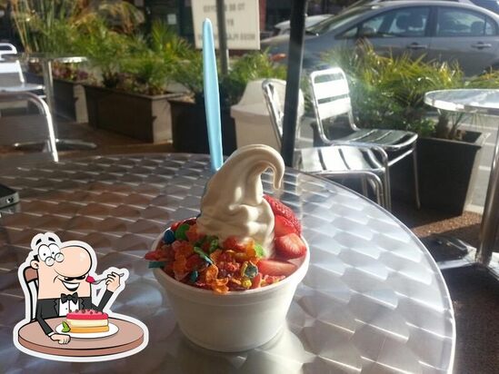 Carta de Frostville Frozen Yogurt, Los Angeles