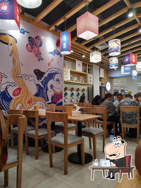 Menu at Jiro Ramen restaurant, Palembang, Mall Palembang Icon