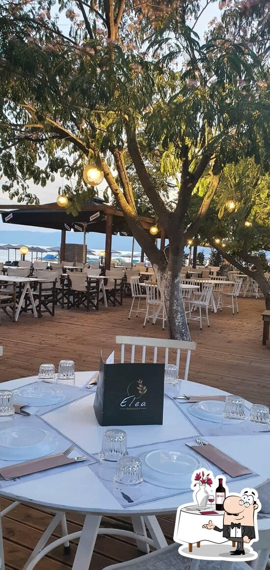 Menu at Elea Restaurant Beach Bar, Paralia Ofriniou