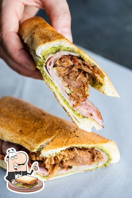 Menu at Antone's Famous Po'Boys restaurant, Houston