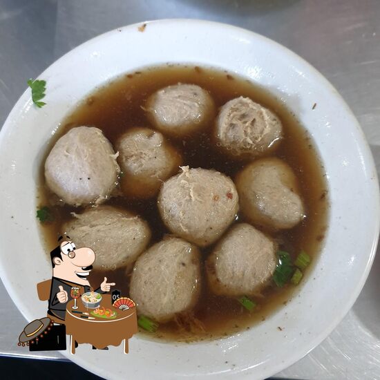 Carta del restaurante Bakso Son Haji Sony Sultan Agung, Bandar Lampung