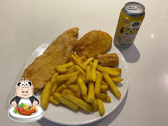 Menu at Captain Con's Fish and Chips restaurant, Pakenham