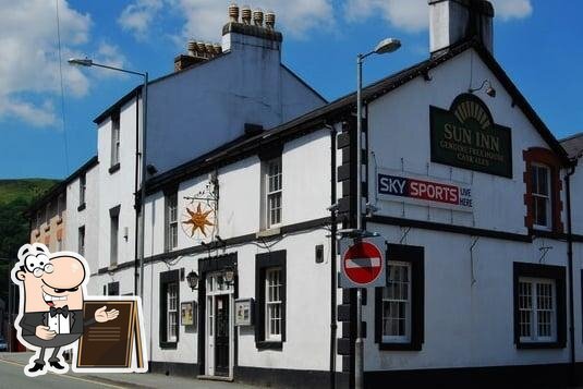 Menu at The Sun Inn pub & bar, Llangollen, 49 Regent St