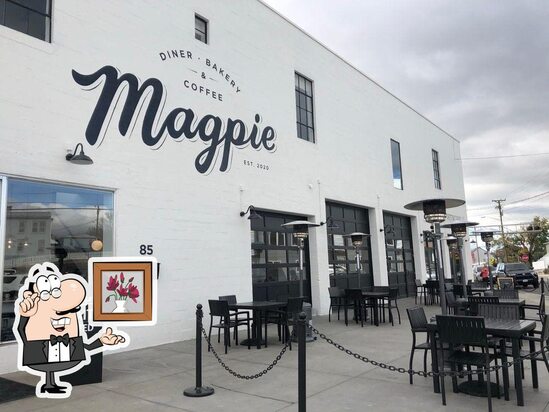 Menu at Magpie Diner restaurant, Harrisonburg