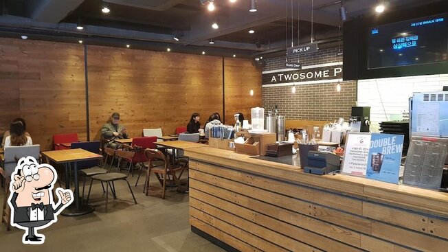 Menu at A Twosome Place cafe, Seoul, Donggyo-dong