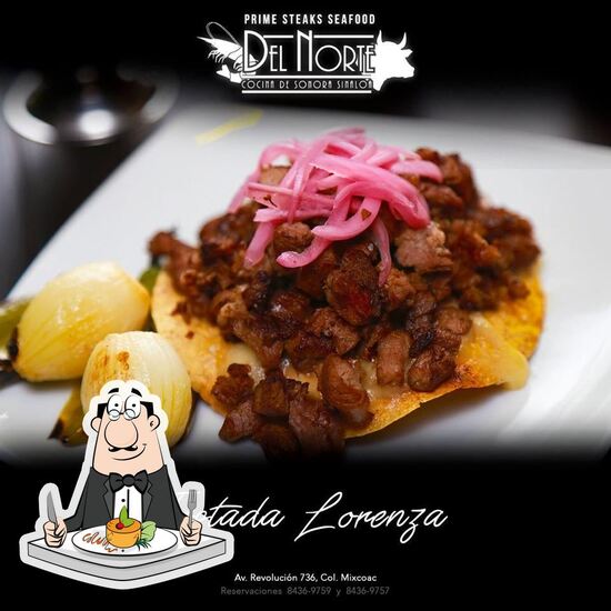 Del Norte Prime Steak Seafood, Ciudad López Mateos - Menú del ...