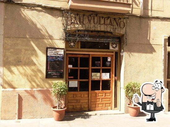 Carta de Vulcano Bar, Barcelona