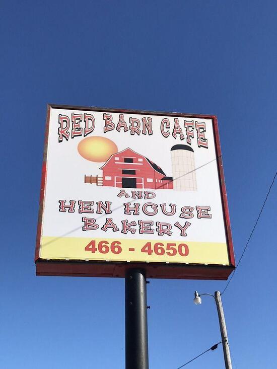 Menu at Red Barn Cafe, Mount Vernon, 107 W Mt Vernon Blvd