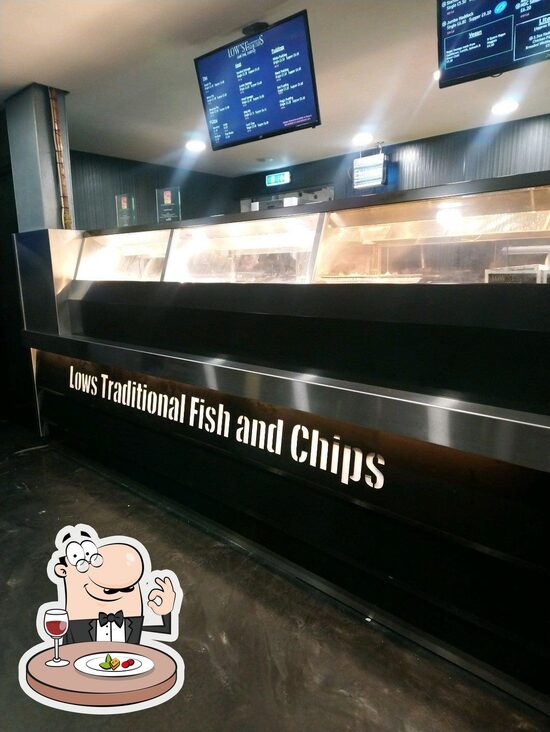Menu at Lows Traditional Fish & Chips fast food, Westhill