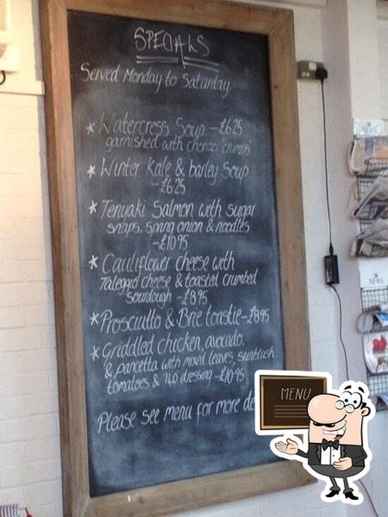 Menu at One Forty cafe, Cranleigh