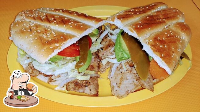 Menu at Tortas Rodríguez restaurant, Mexico