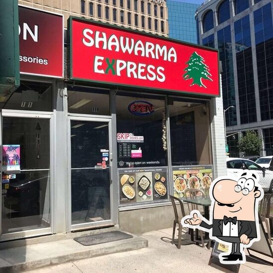 Menu at Shawarma Express Restaurant, Ottawa