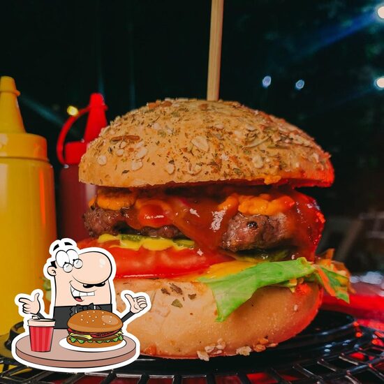 Menu at Insano’s Burger restaurant, Florianópolis