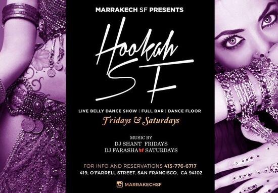 Marrakech Restaurant, Bar & Hookah Lounge in San Francisco - Restaurant ...