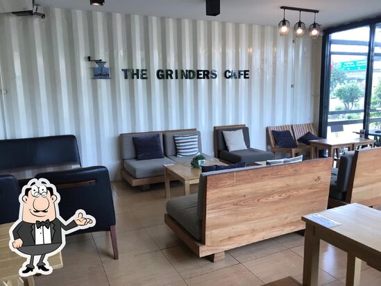 Menu at The Grinders Cafe, Bangkok, เลขที่ 1 Kanchanaphisek Rd