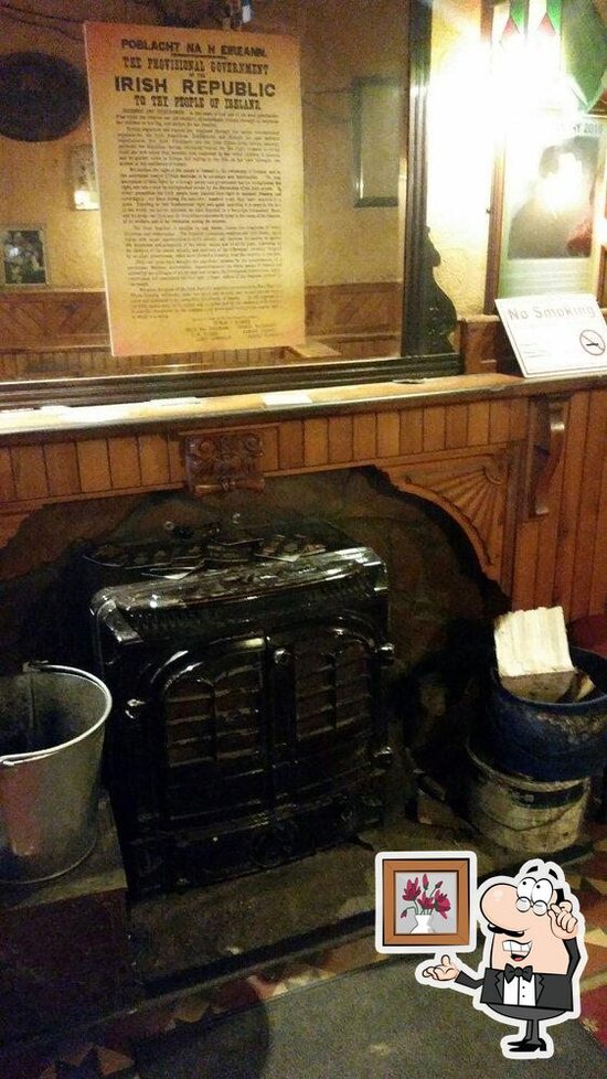 Menu at Jordan's Bar, Waterford