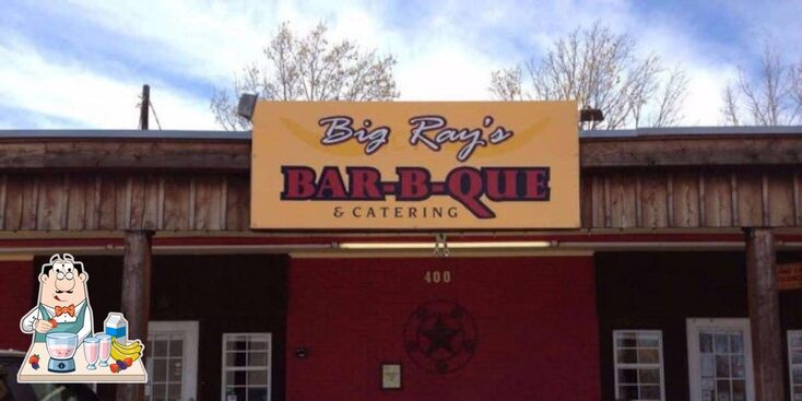 Menu at Big Ray's BBQ, Allen