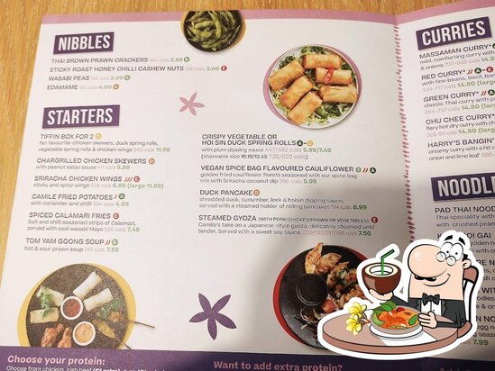 Menu at Camile Galway restaurant, Ballybane