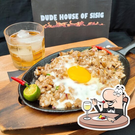 Menu at Dude House of Sisig restaurant, Pantukan