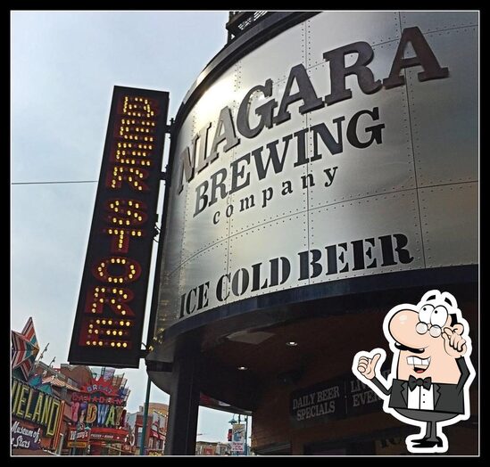 Menu at Niagara Brewing Company restaurant, Niagara Falls