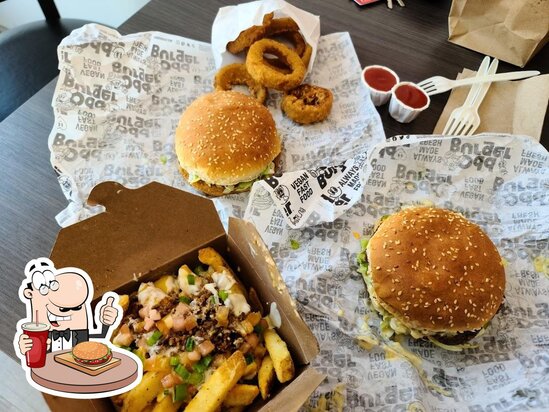 Menu at Odd Burger restaurant, Hamilton