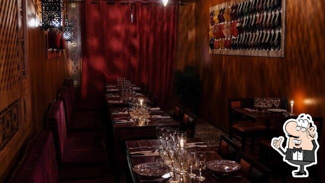 Menu at Le Comptoir Marrakech restaurant, Paris