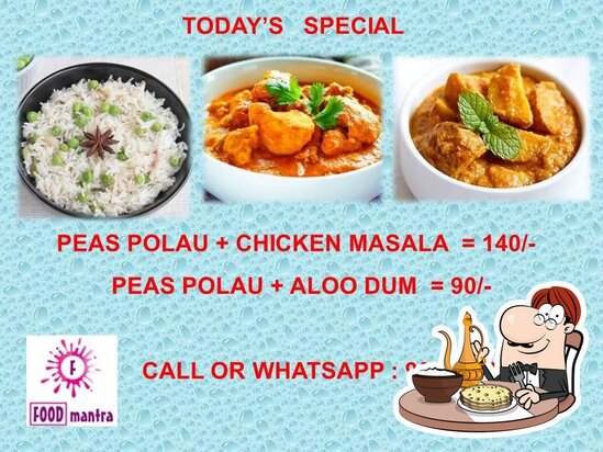 Menu at FOOD Mantra, Kolkata, 11, GANGAPURI, PURBA PUTIARY, KUDGHAT.